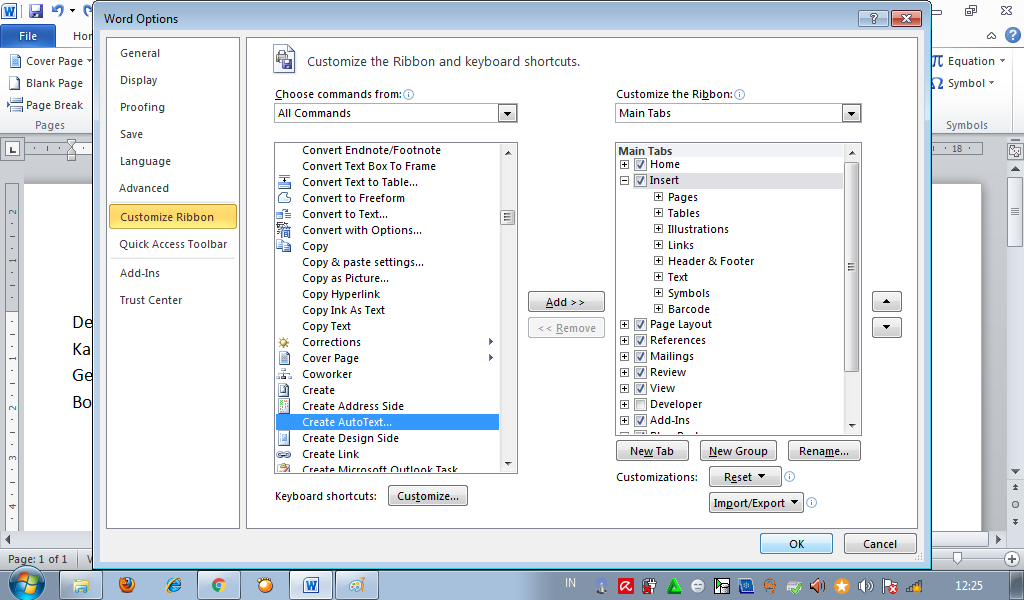 FITUR DALAM MICROSOFT WORD – Denna's Journey